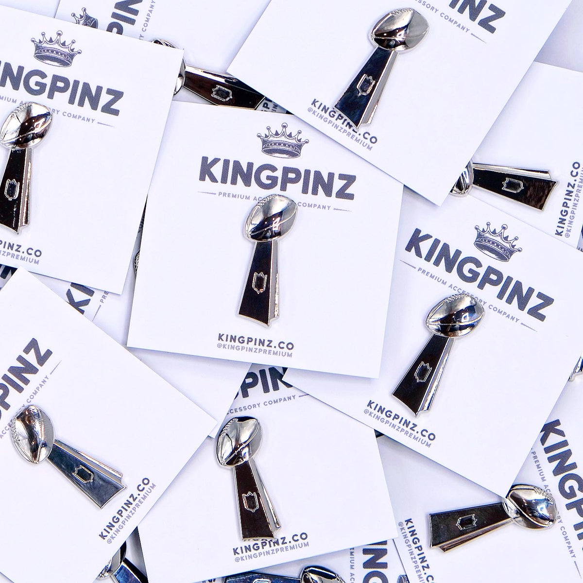 Lombardi Trophy 3D Lapel Pin