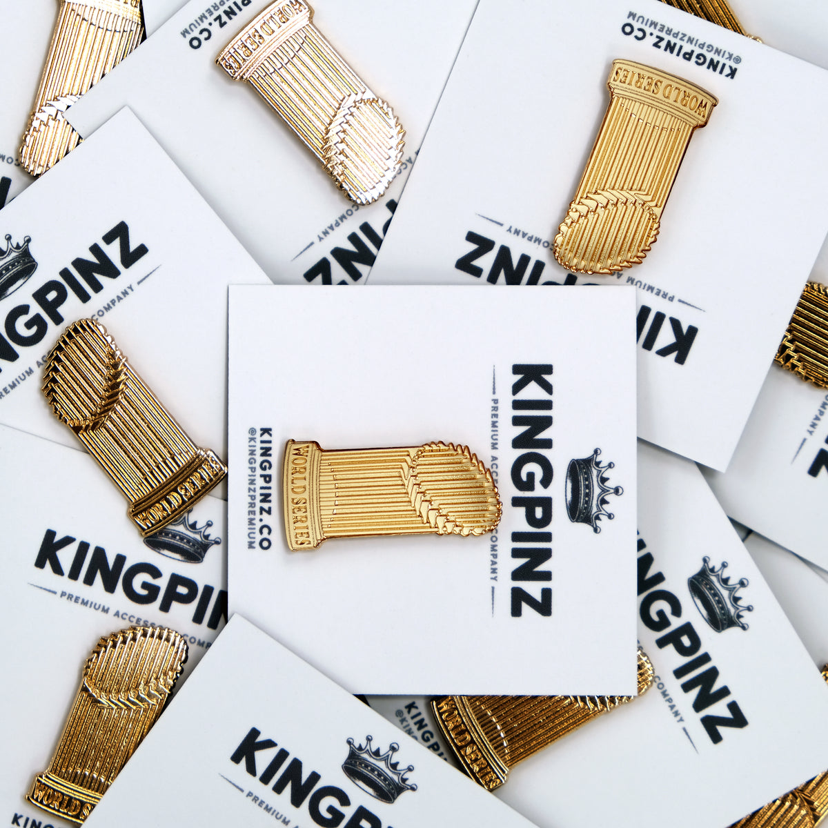 Commissioner's Trophy 3D Lapel Pin