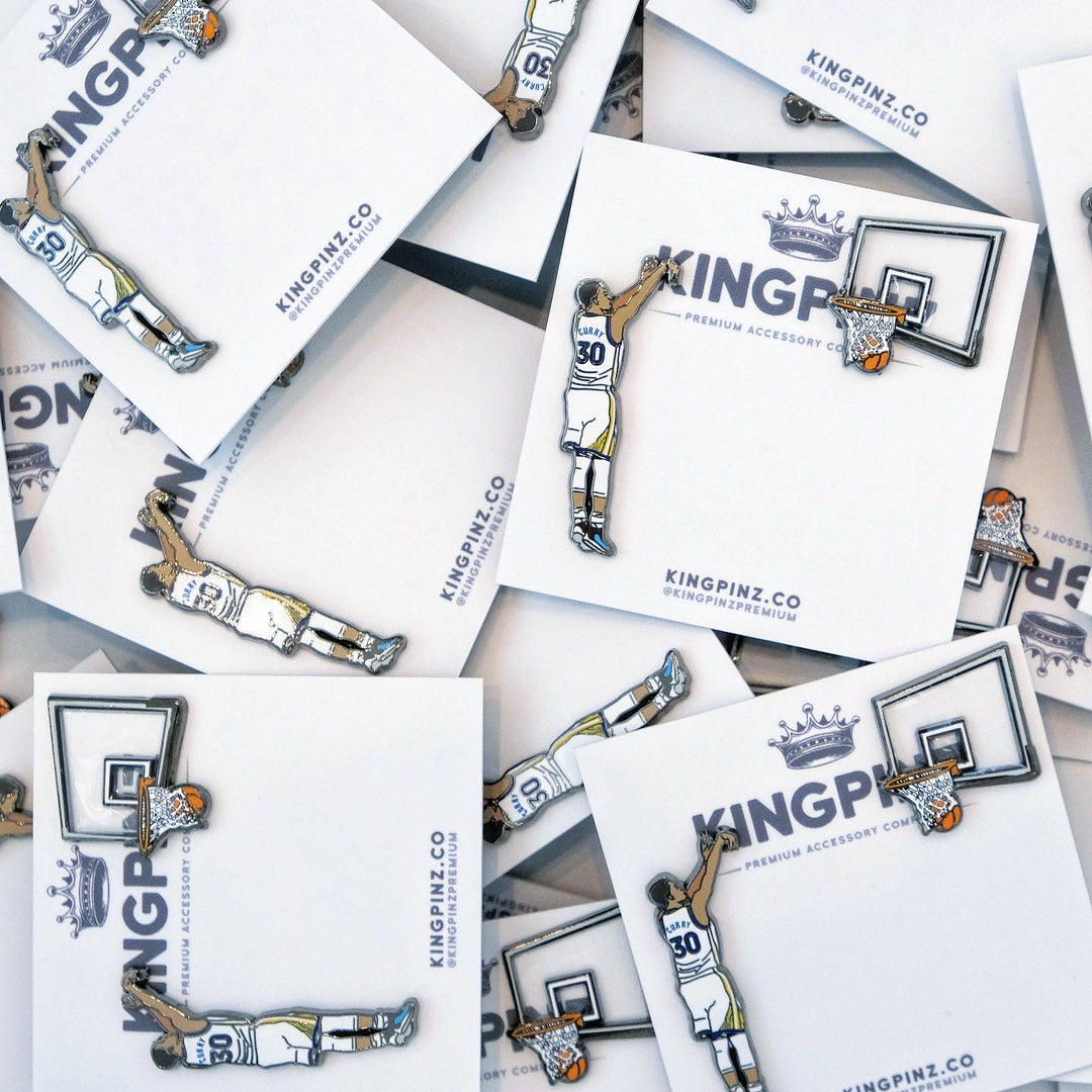 3-Point King Lapel Pins