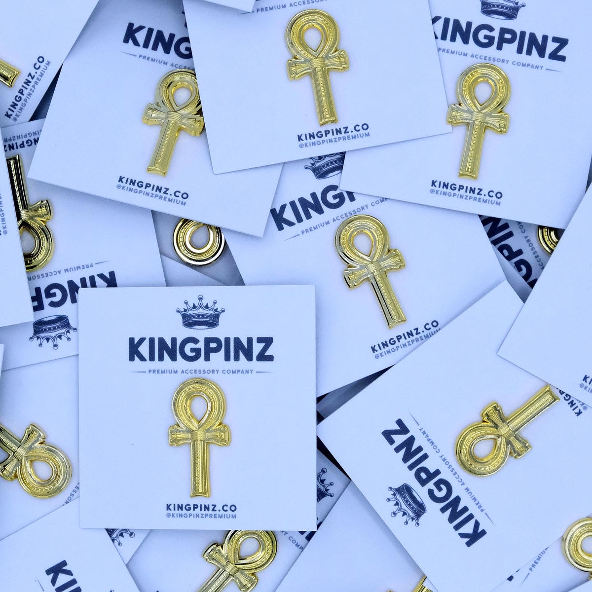 Ankh 3D Lapel Pin