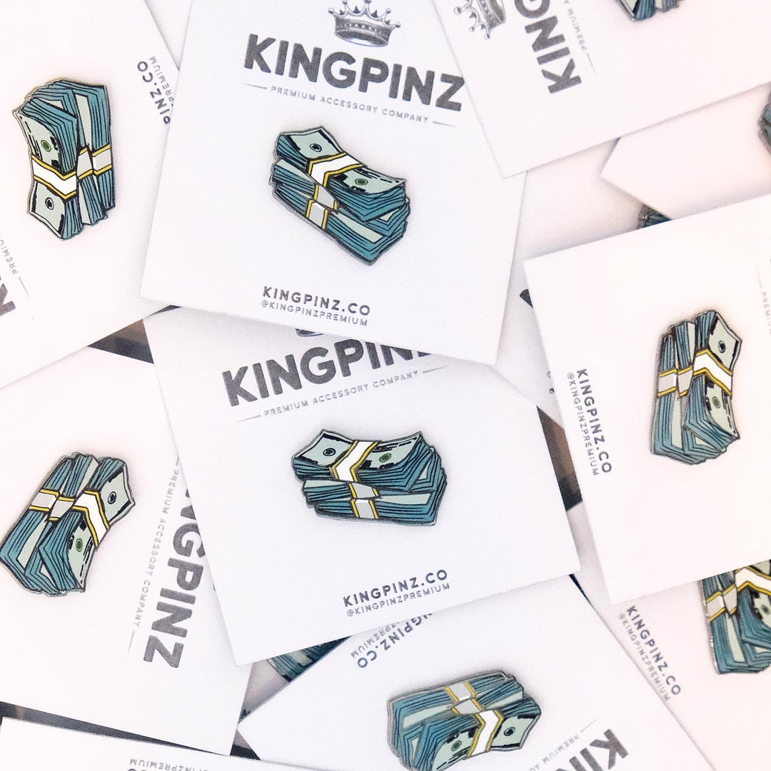 Blue Cheese Lapel Pin